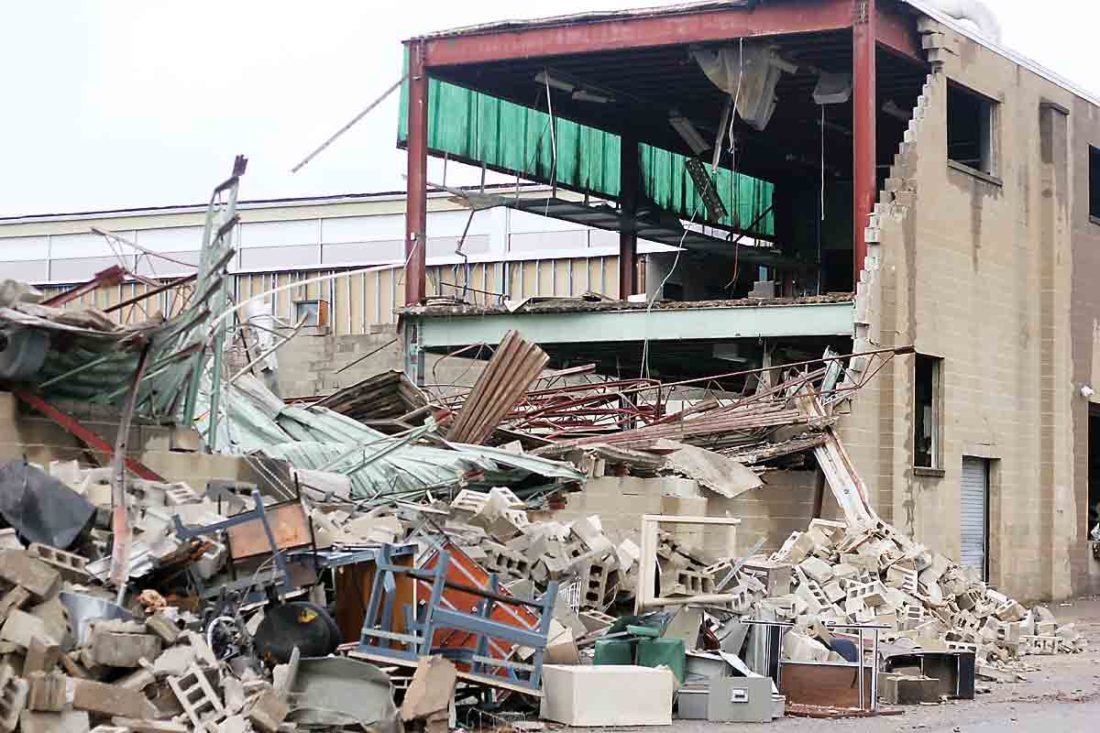 Chris Fenton watches as grandfather’s factory is torn down | News ...